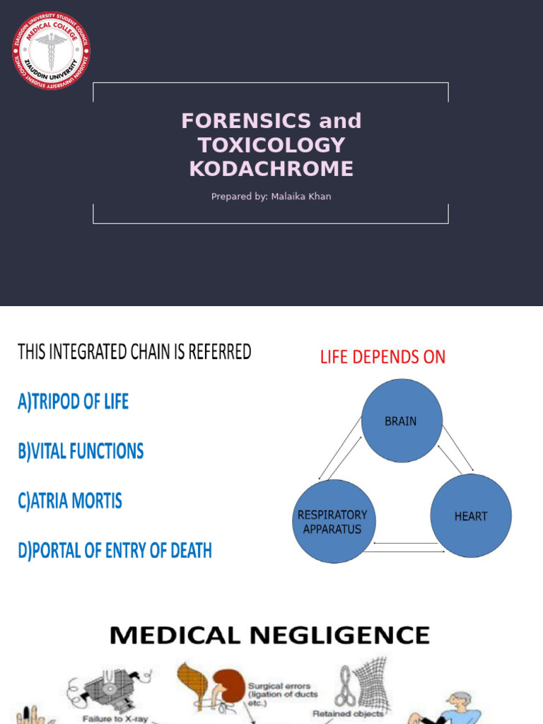 Forensic Toxicology and Asphyxia Analysis | PDF