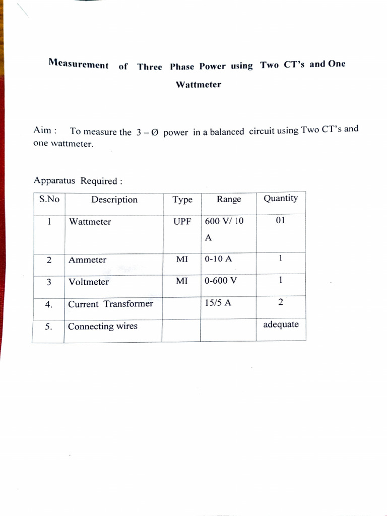 EMI Lab 2nd Cycle | PDF