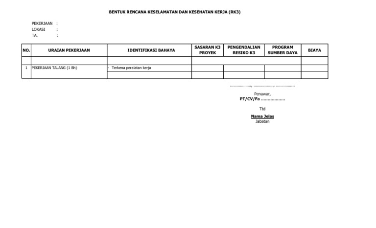 RK3 DAK Waydafa 2025sesuai Review | PDF