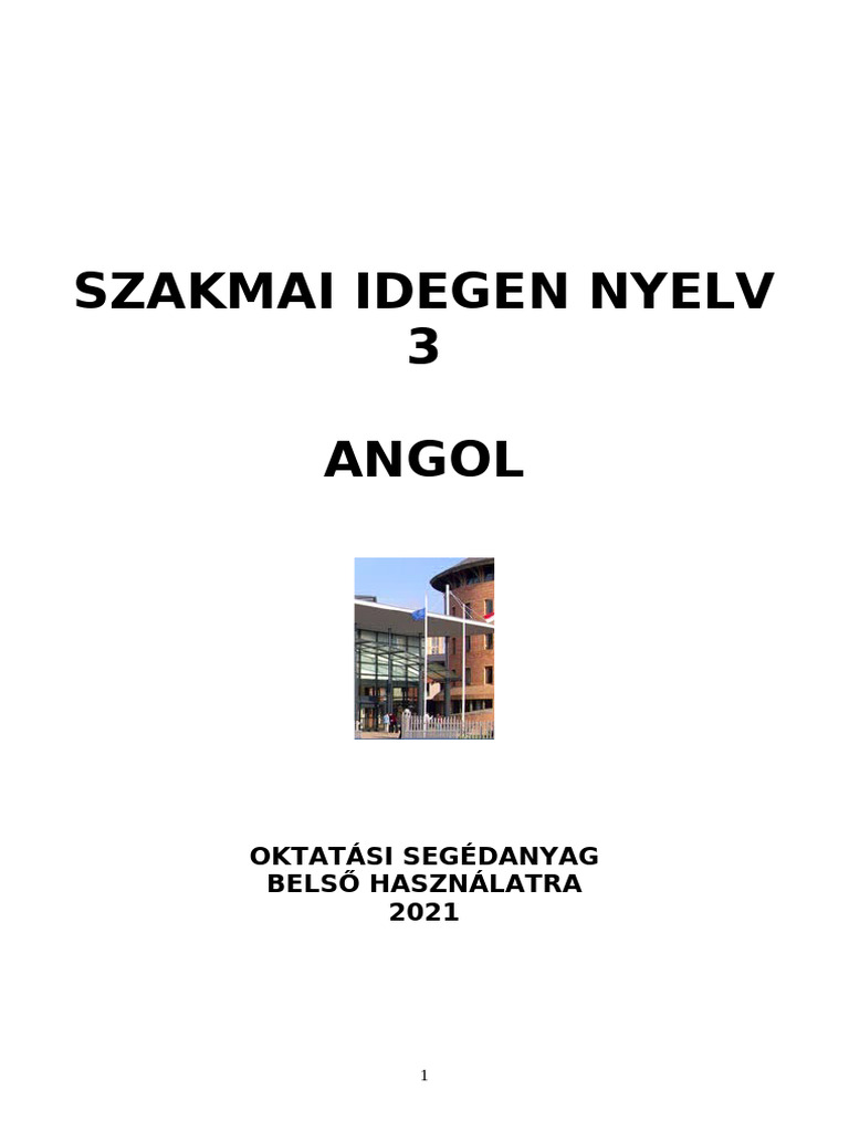 Tananyag Szakmai Id Ny 3-2 | PDF | Tuition Payments | Climate Change