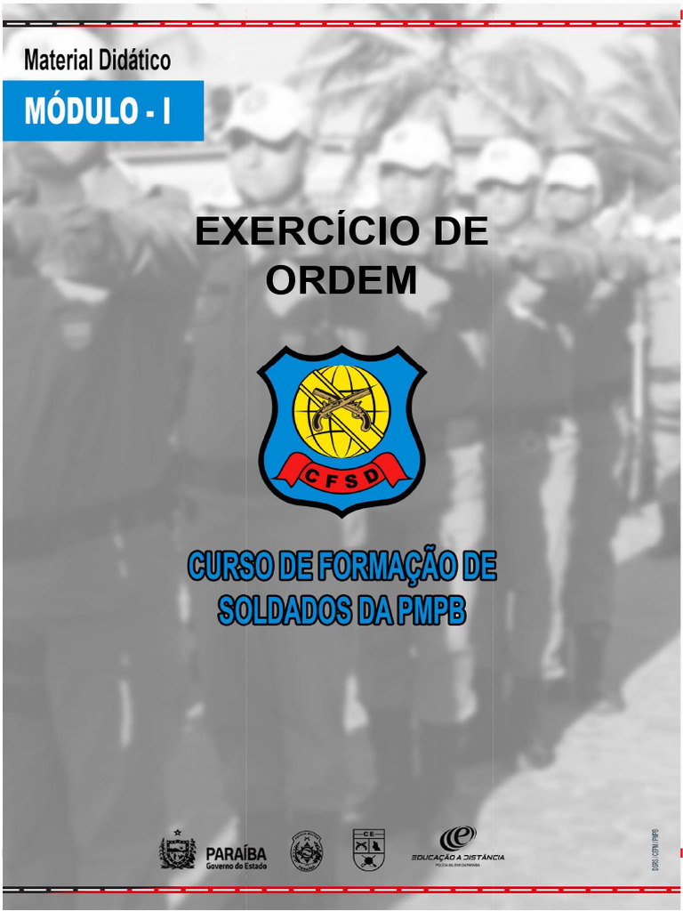 Exercício de Ordem: Manual CFSd | PDF | Direita (ideologia política ...