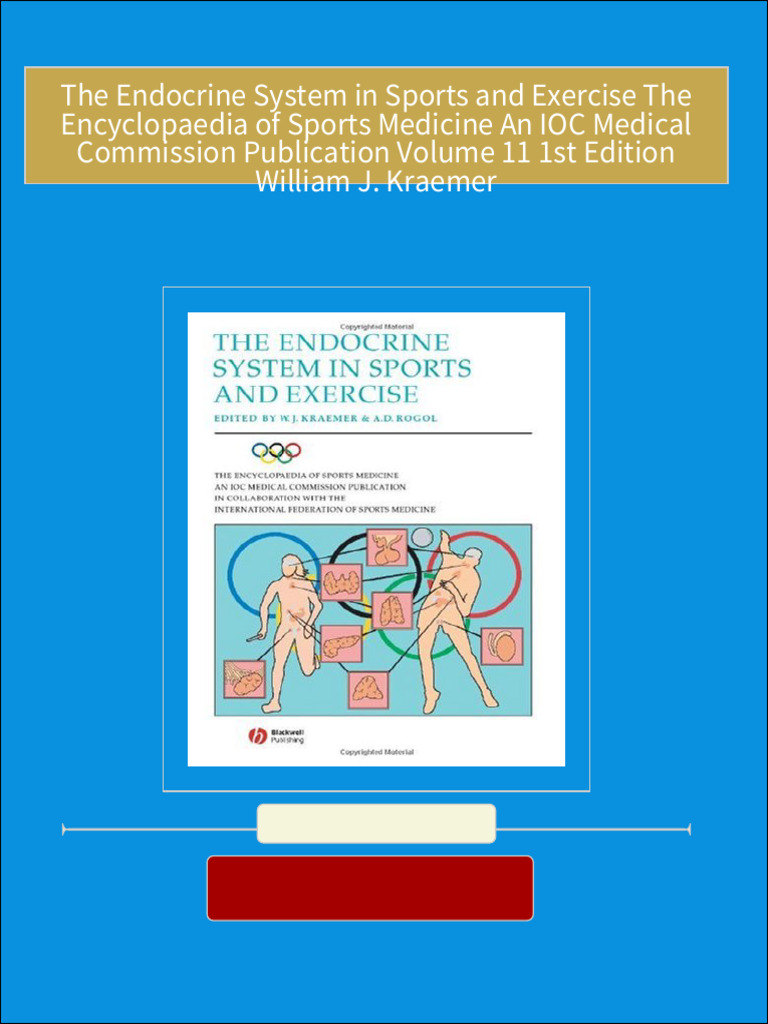 Instant Download The Endocrine System in Sports and Exercise The ...