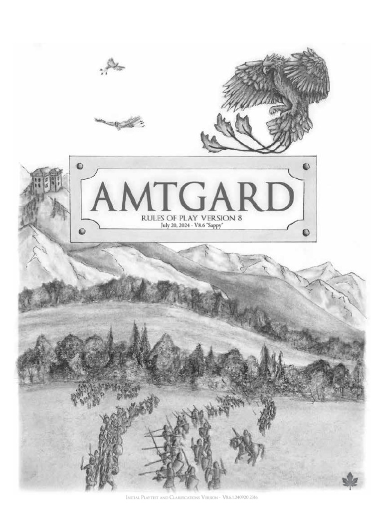 Amtgard V8.6 Rulebook Overview | PDF | Knight | Crimes