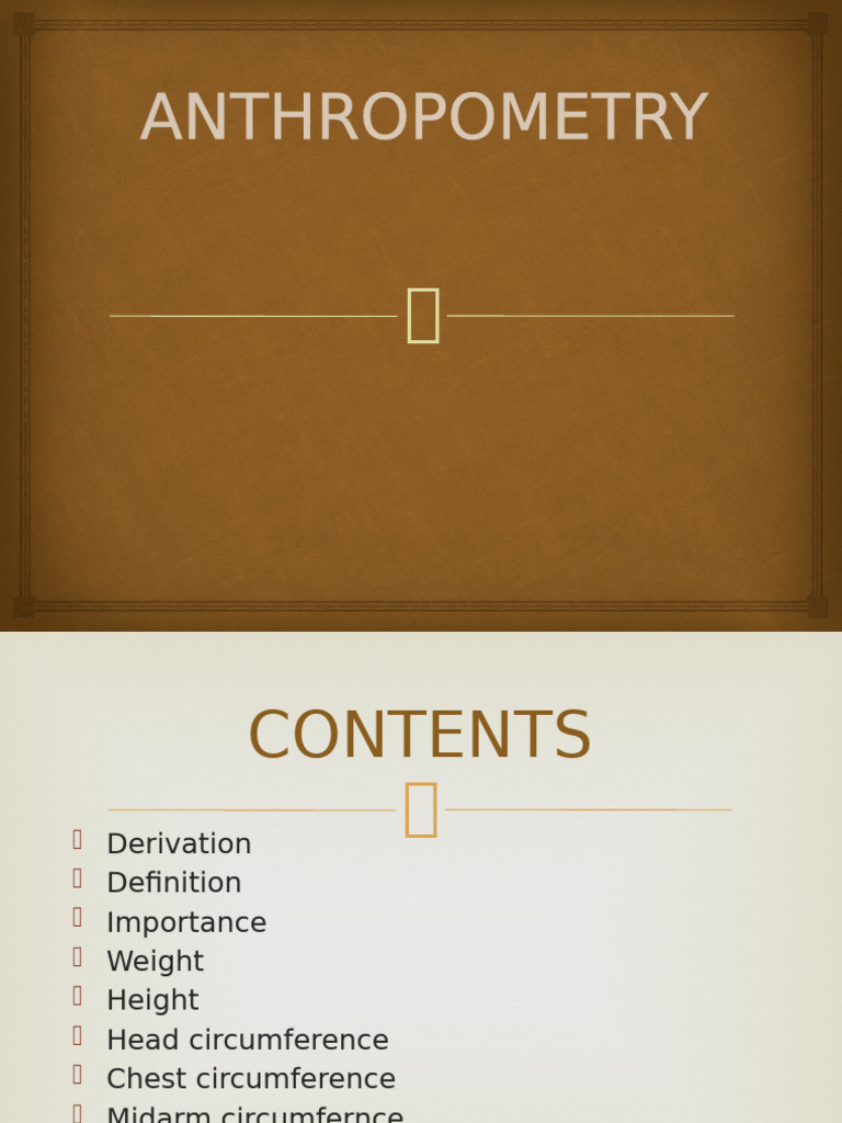 2020 1 Anthropometry | PDF | Weight | Metrology