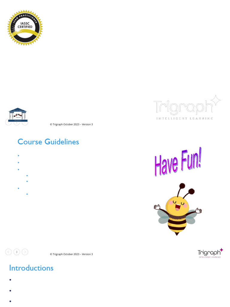 Lean Practitioner Course Overview | PDF | Performance Indicator | Lean ...