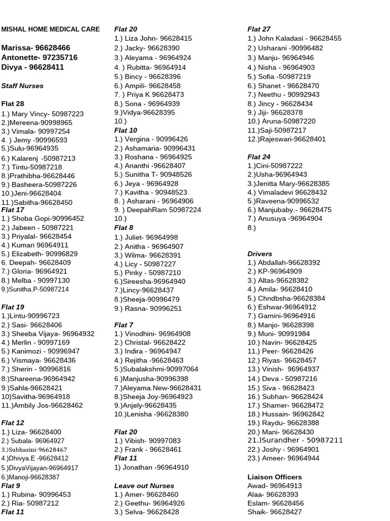 Updated Numbers | PDF