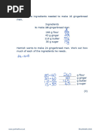 Proportional Recipes for Cooking | PDF | Biscuit | Baked Goods