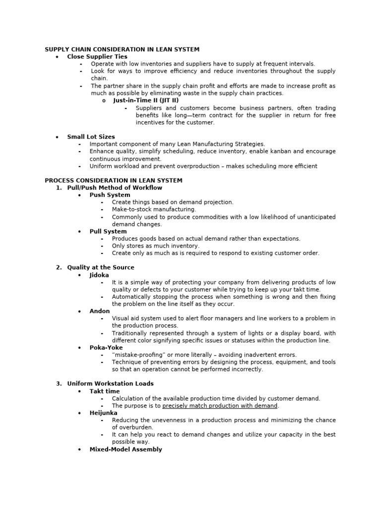 Lean Manufacturing: Small Lot Sizes Explained | PDF | Lean ...