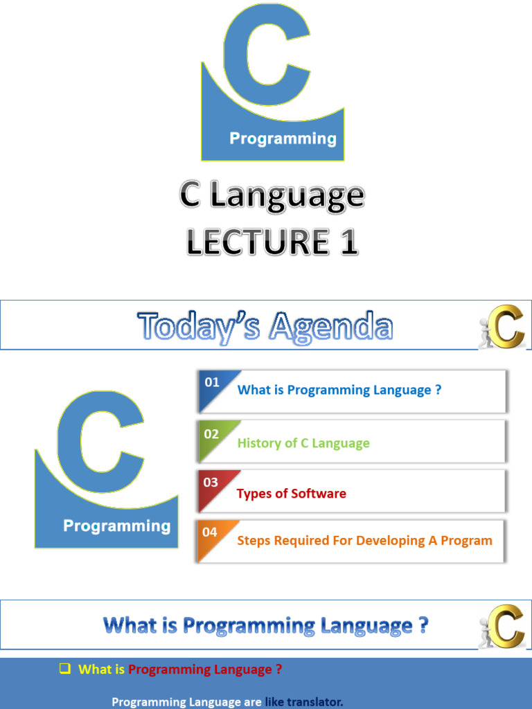 Lecture 1 | PDF | Integrated Development Environment | Software