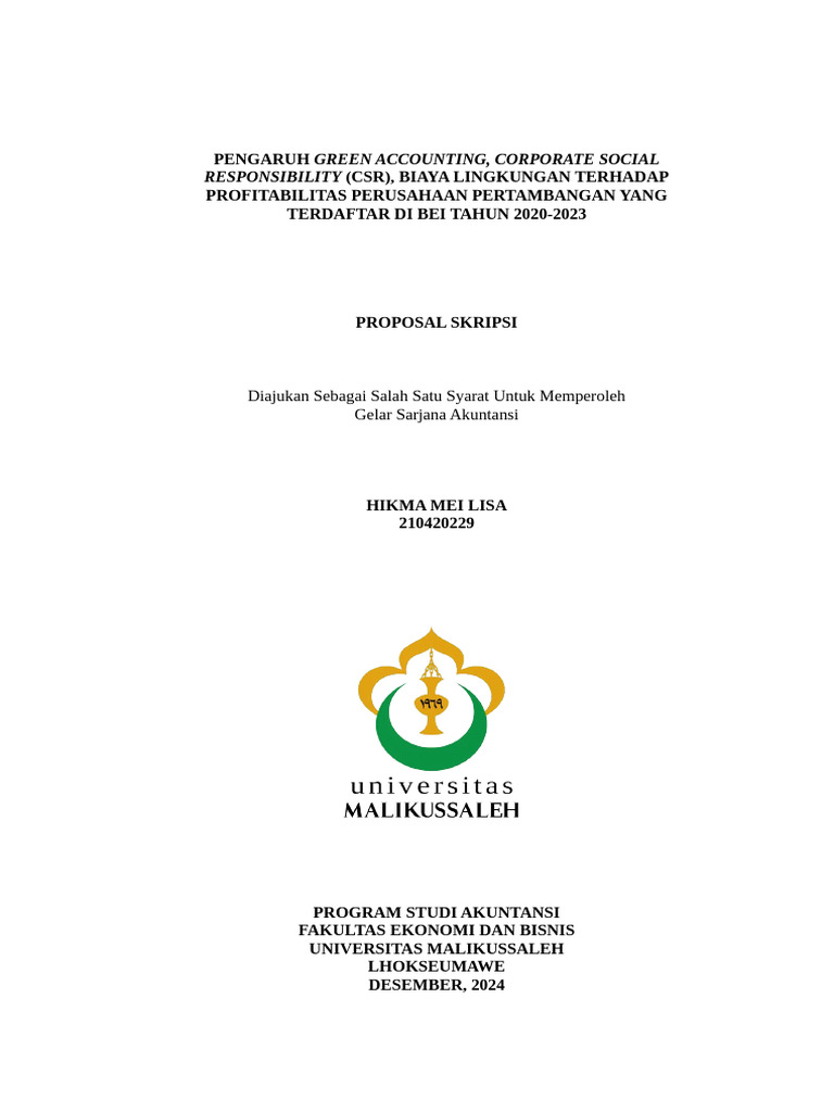 Proposal - SK5 - Revisi Bismillah | PDF