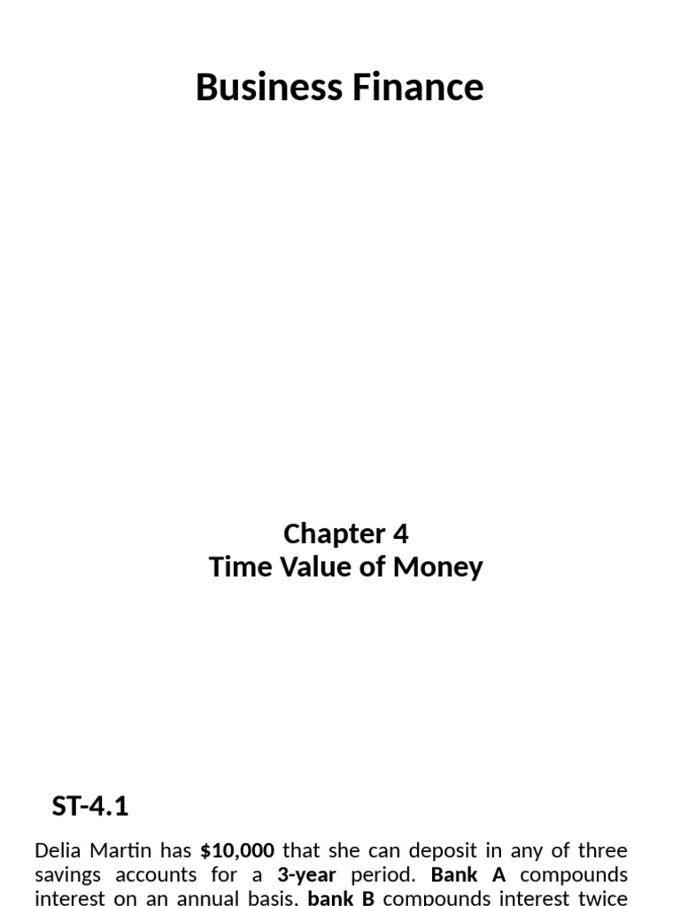 Time Value of Money - Gitman | PDF