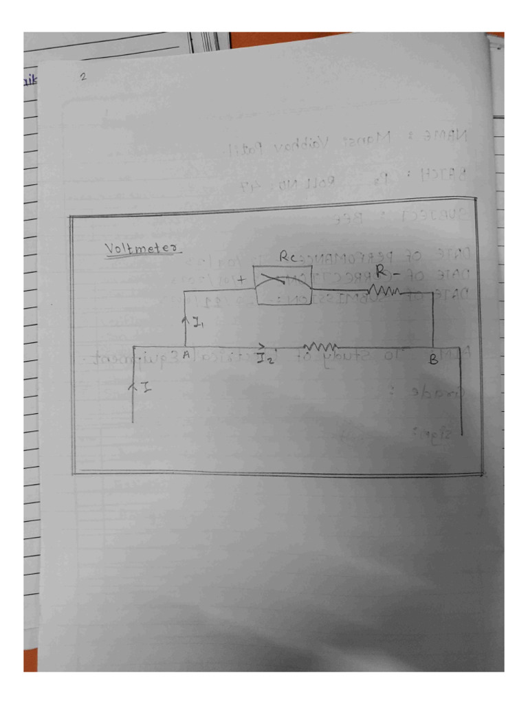 BEE Experiment 1 | PDF