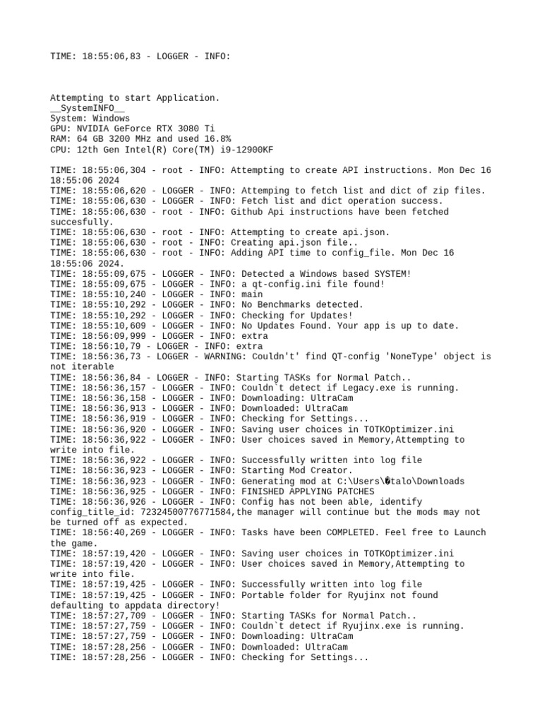 Logger | PDF | Computer File | Directory (Computing)