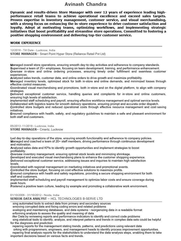 Avinash-SM | PDF | Data | Data Analysis