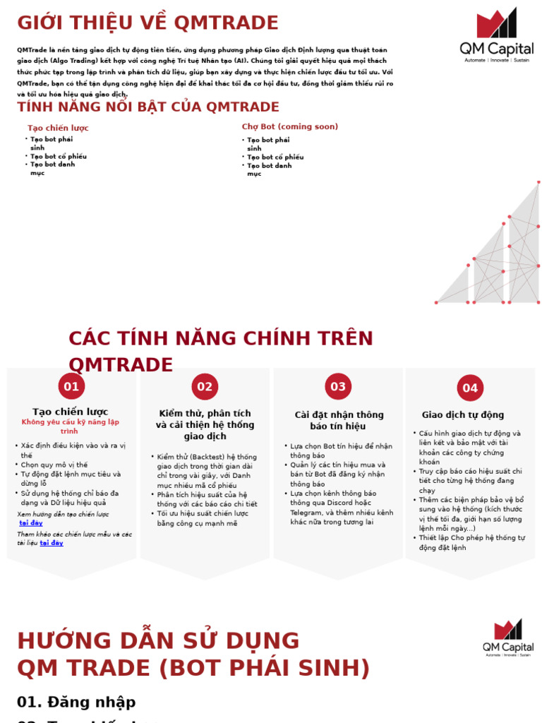 Tài Liệu Hướng Dẫn Sử Dụng QM Trade - V2 | PDF