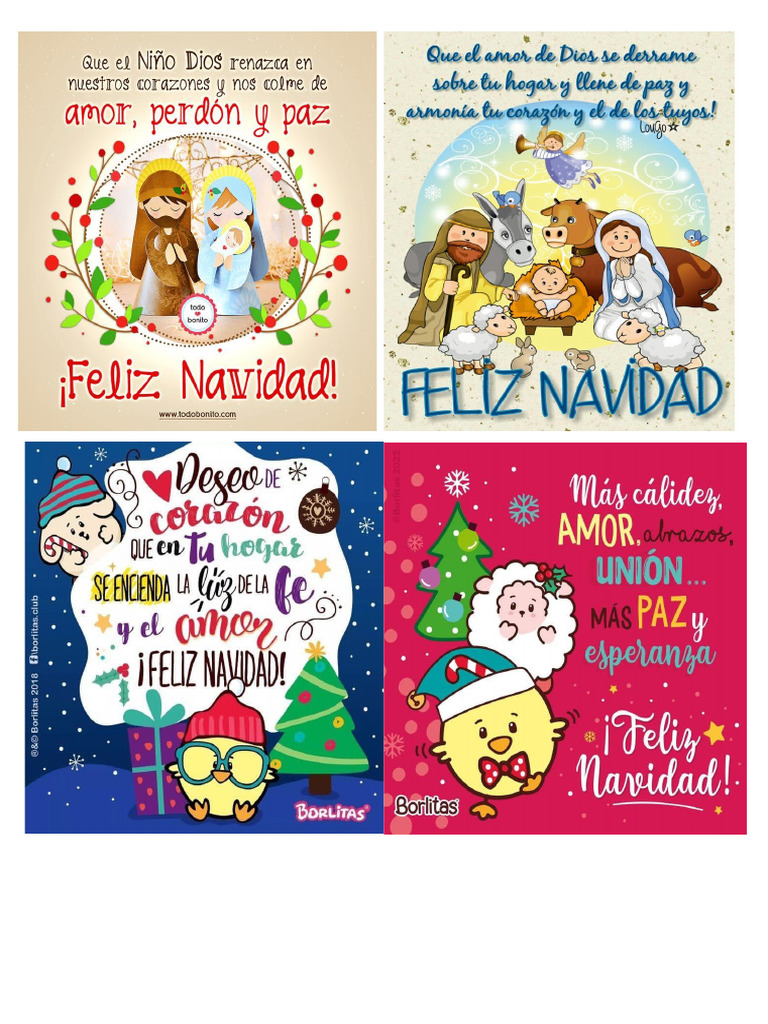 Tarjetas Navideñas | PDF