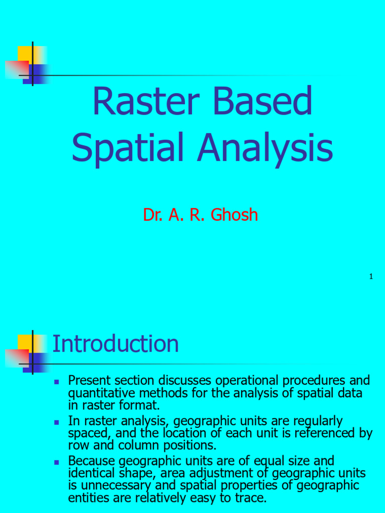 Raster Spatial Analysis Techniques | PDF | Function (Mathematics ...
