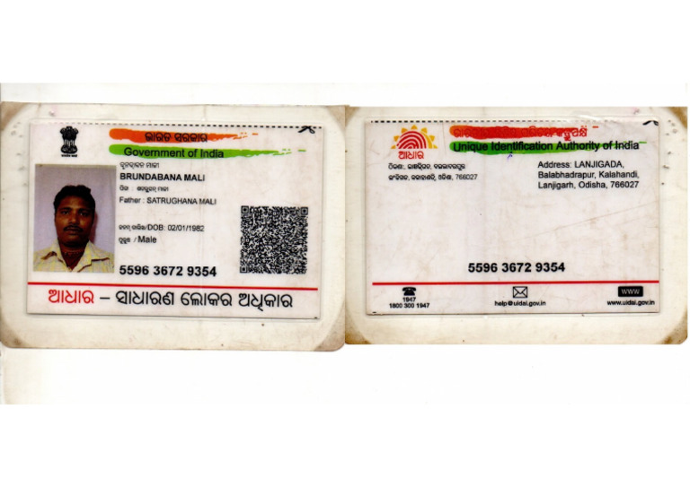 Aadhaar PDF | PDF