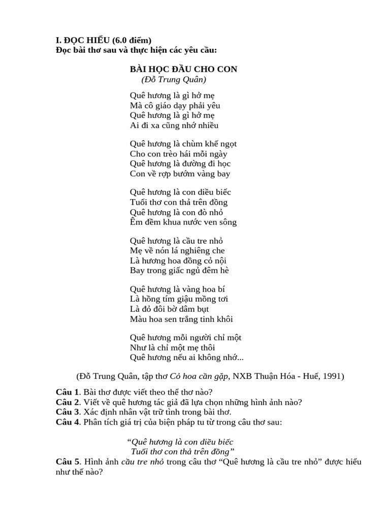 ôn tập ck1 k10 2425 | PDF