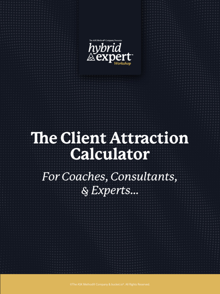 HybridExpert_Client-Attraction-Calculator_g | PDF
