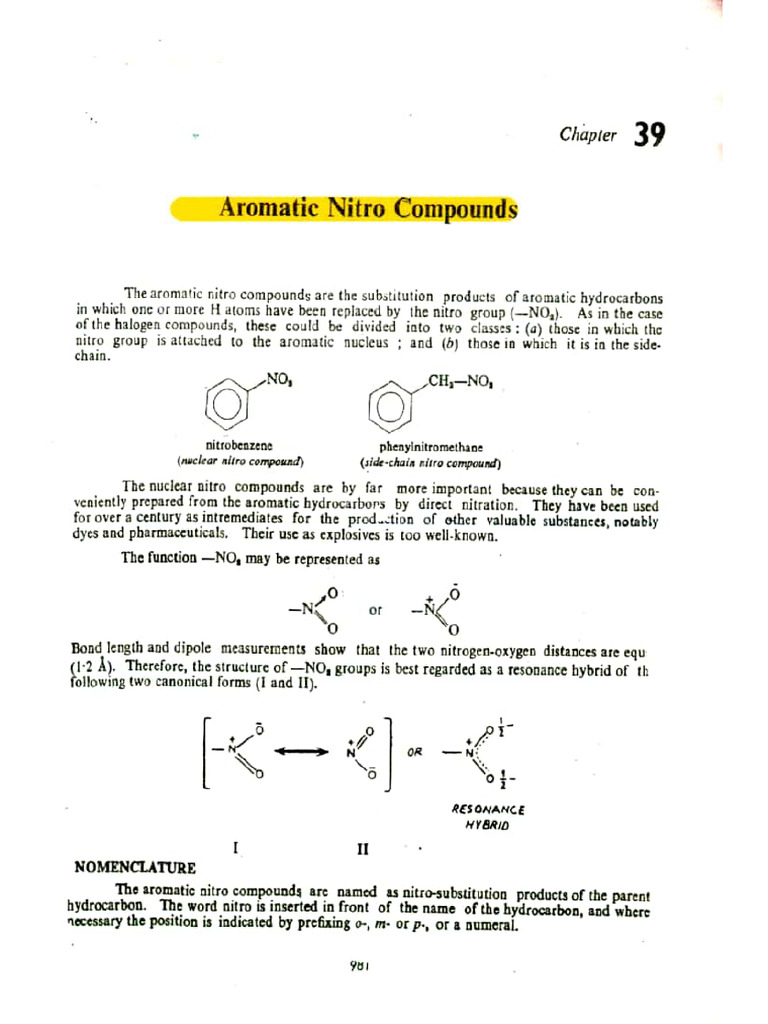 Nitroso Compound | PDF