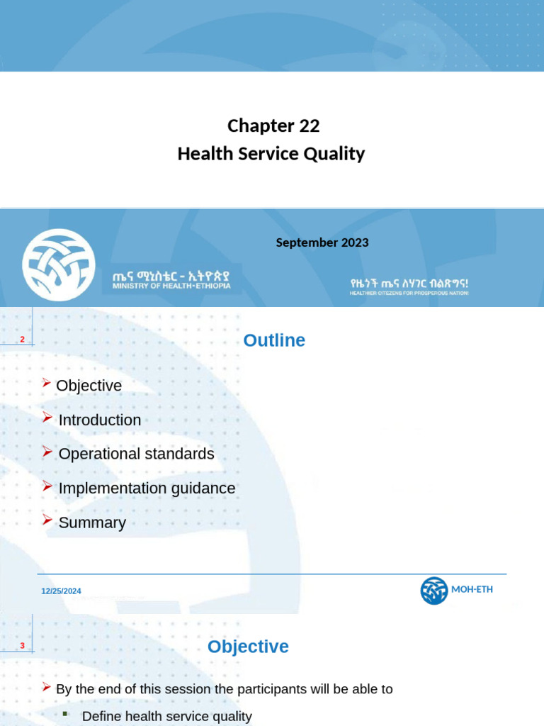 Chapter 22 Health Service Quality | PDF | Health Care | Business