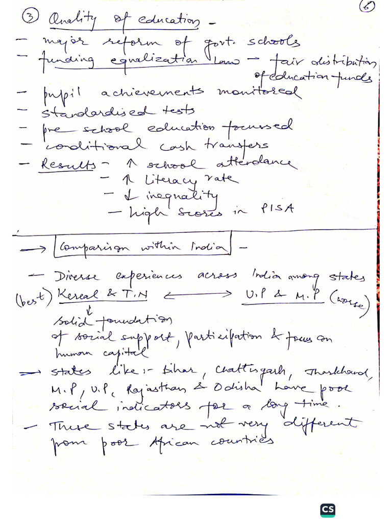 Dreze Sen Ch-3 - Notes3 | PDF