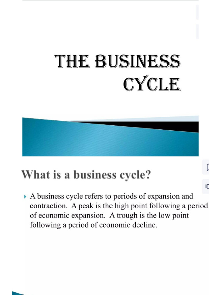 Business cycle | PDF