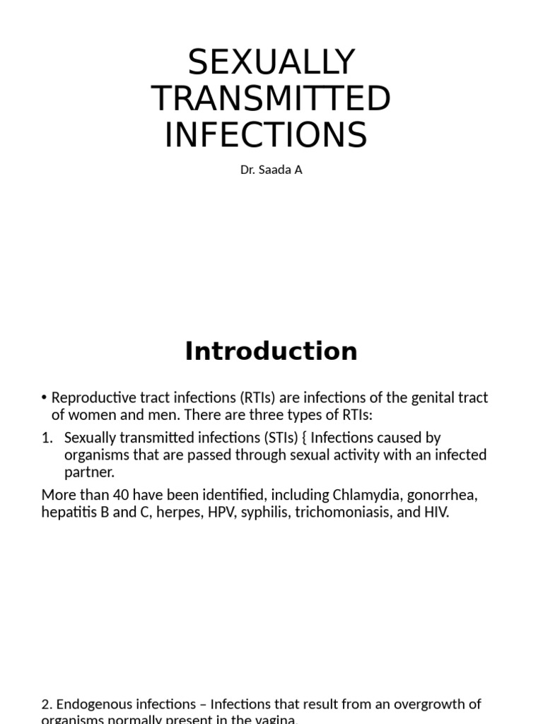 Understanding Sexually Transmitted Infections | PDF | Sexually ...