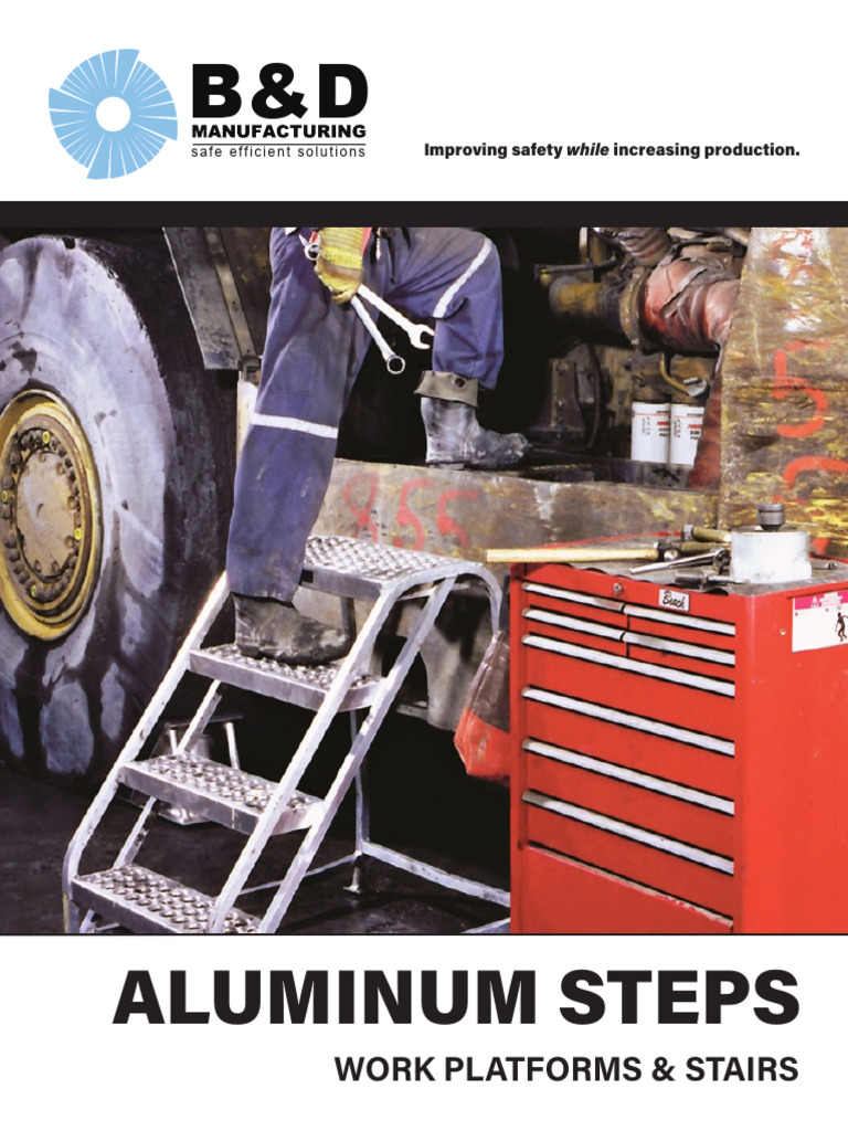 B & D-Aluminum-Steps - FINAL | PDF | Stairs | Truck
