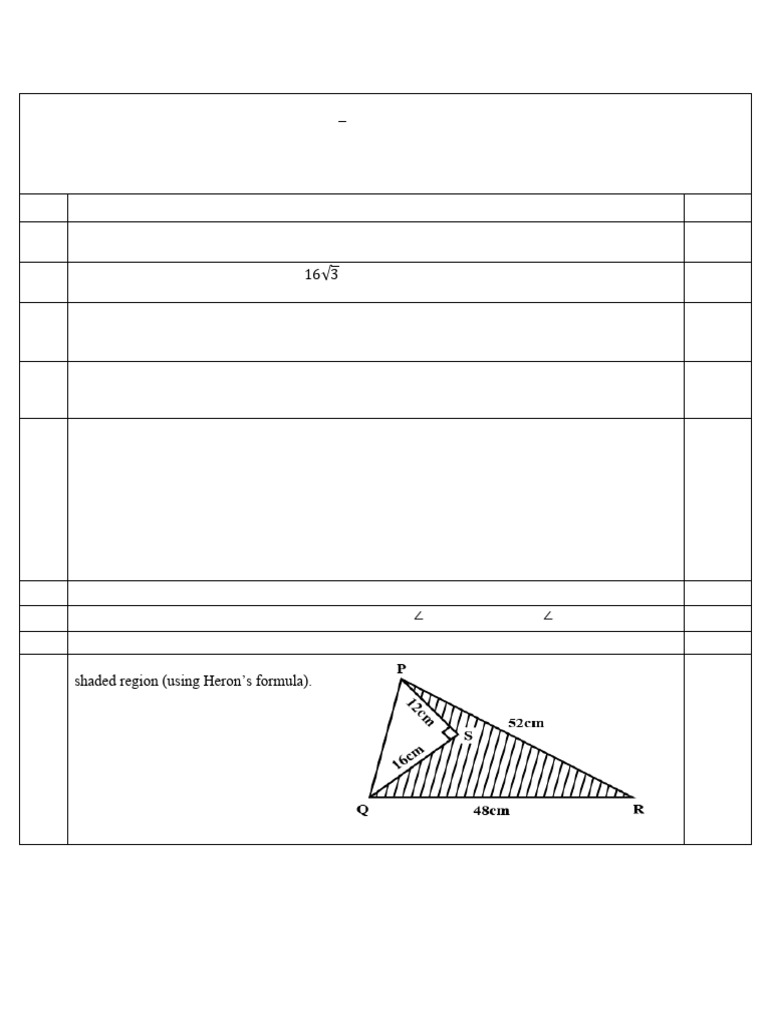 Revision Worksheet PT-3 Class 9 (2024-25) | PDF | Area | Euclid