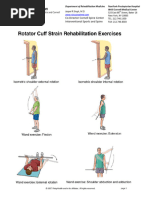 Shoulder Wand Exercises: For More Information, Visit (Physical Therapy ...