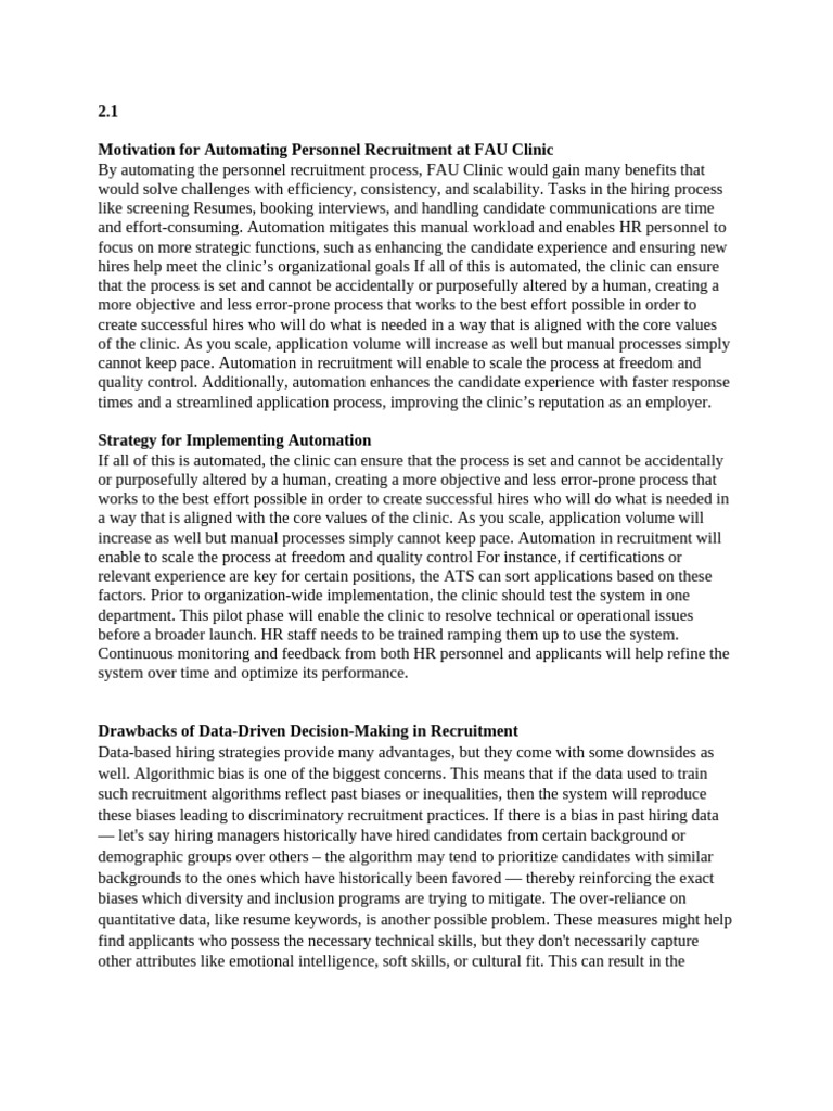 Paragraph | PDF | Recruitment | Automation