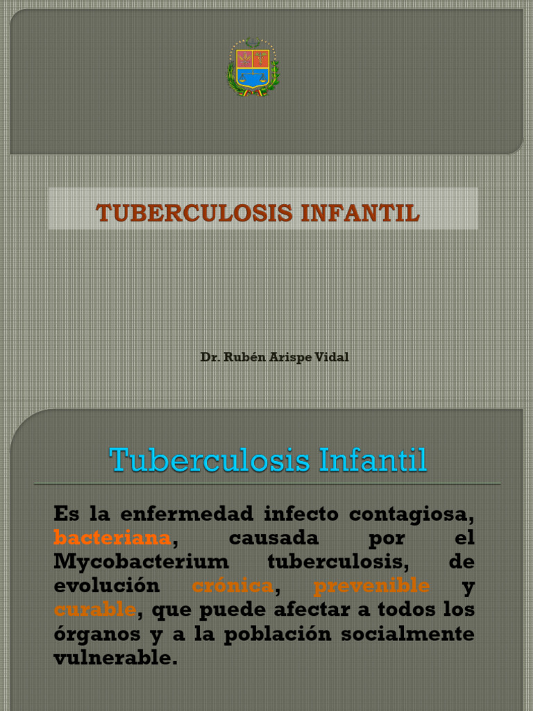 6. TB Infantil | PDF | Tuberculosis | Medicina
