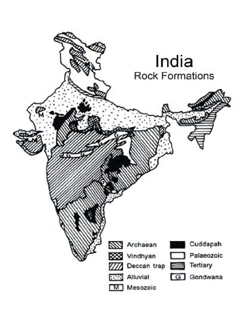 Rock Formation Map | PDF