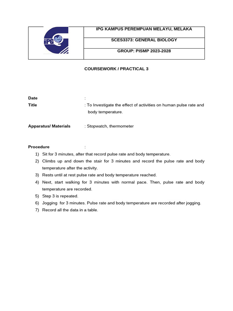 LAB REPORT PRACTICAL 3 SCES3373 | PDF