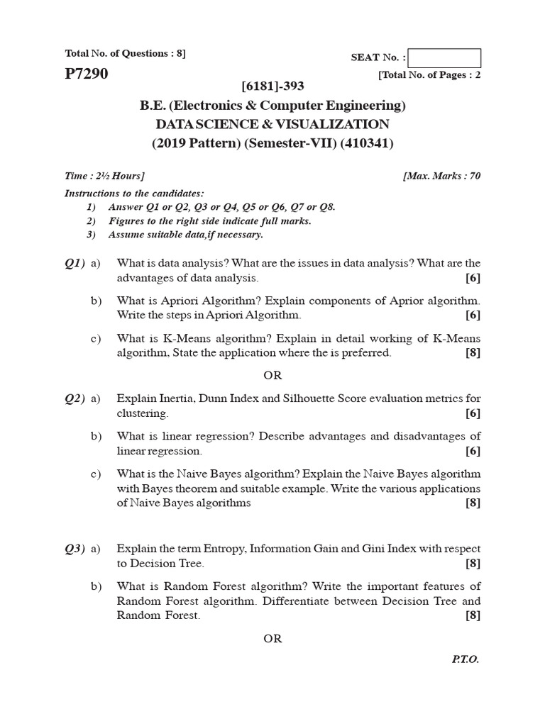 DSV | PDF | Cluster Analysis | Algorithms And Data Structures