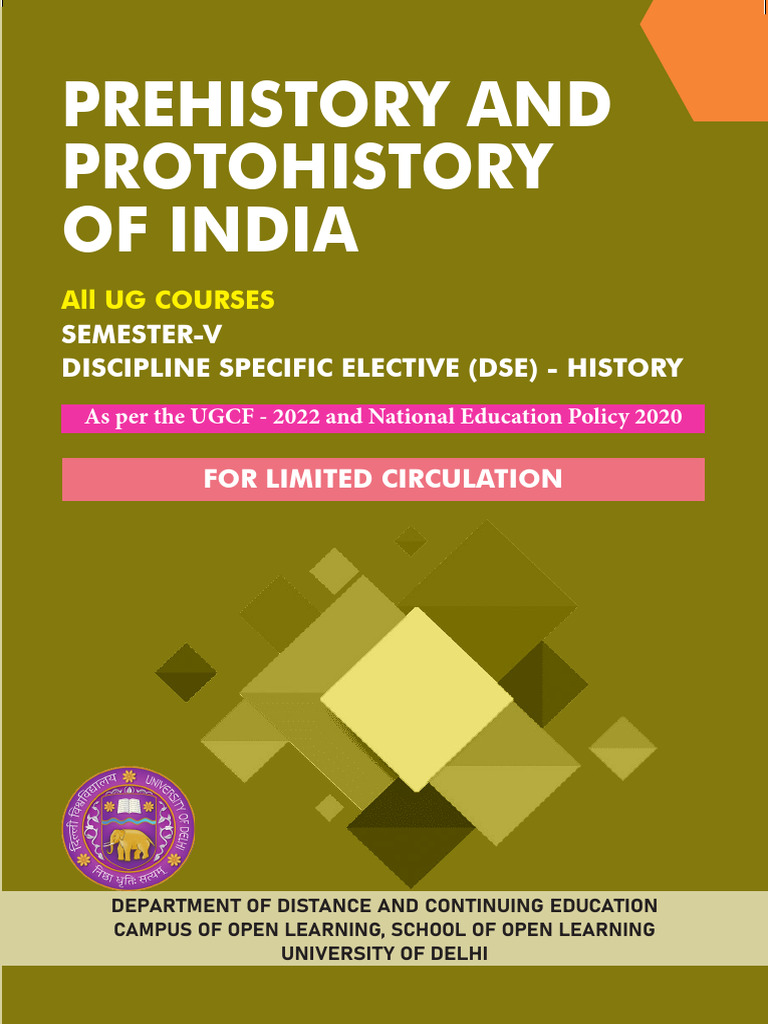GE - PREHISTORY AND Protohistory Sem5 | PDF | Archaeology | Anthropology