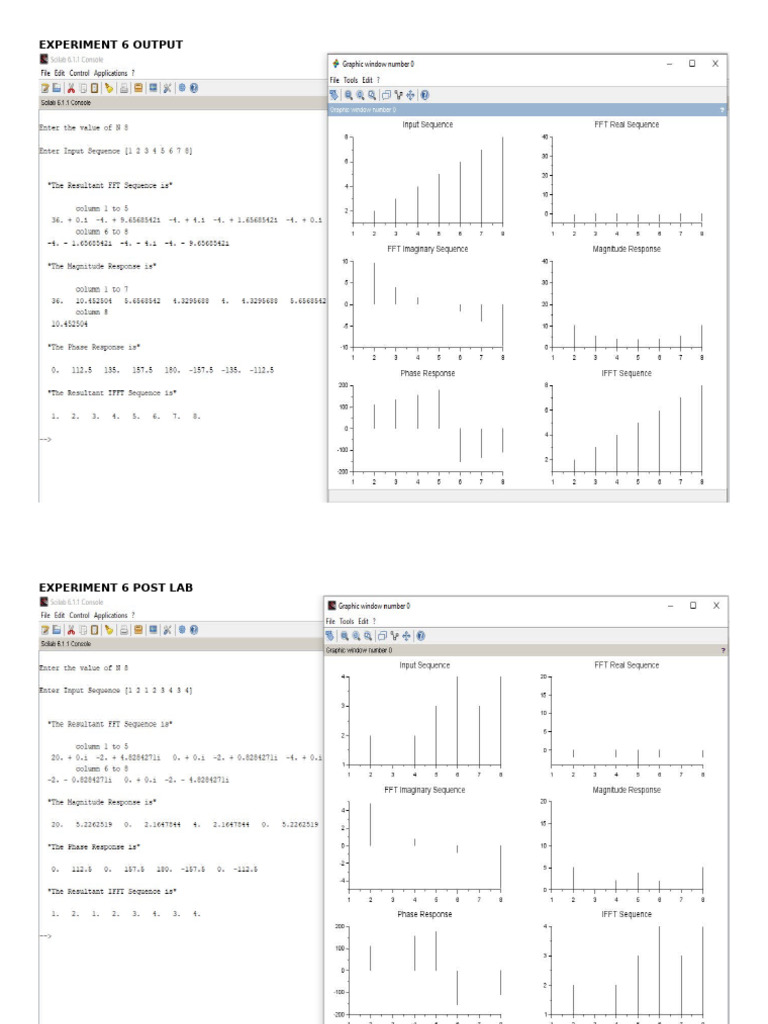 Experiment 6 Output | PDF