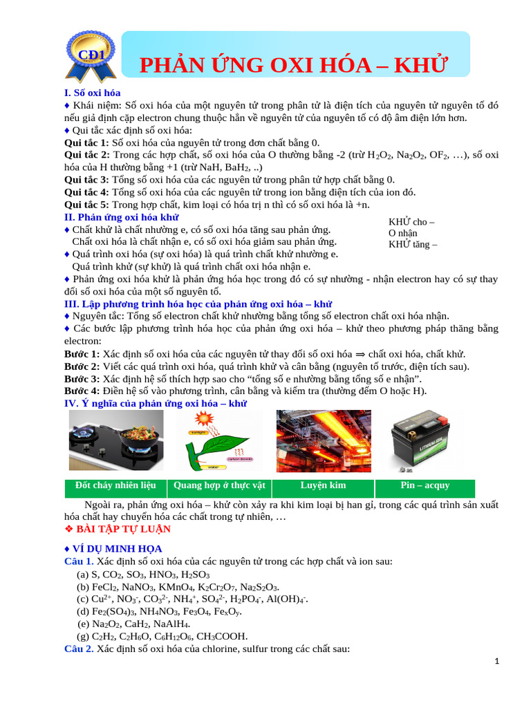 Pu Oxi Hoa Khu | PDF