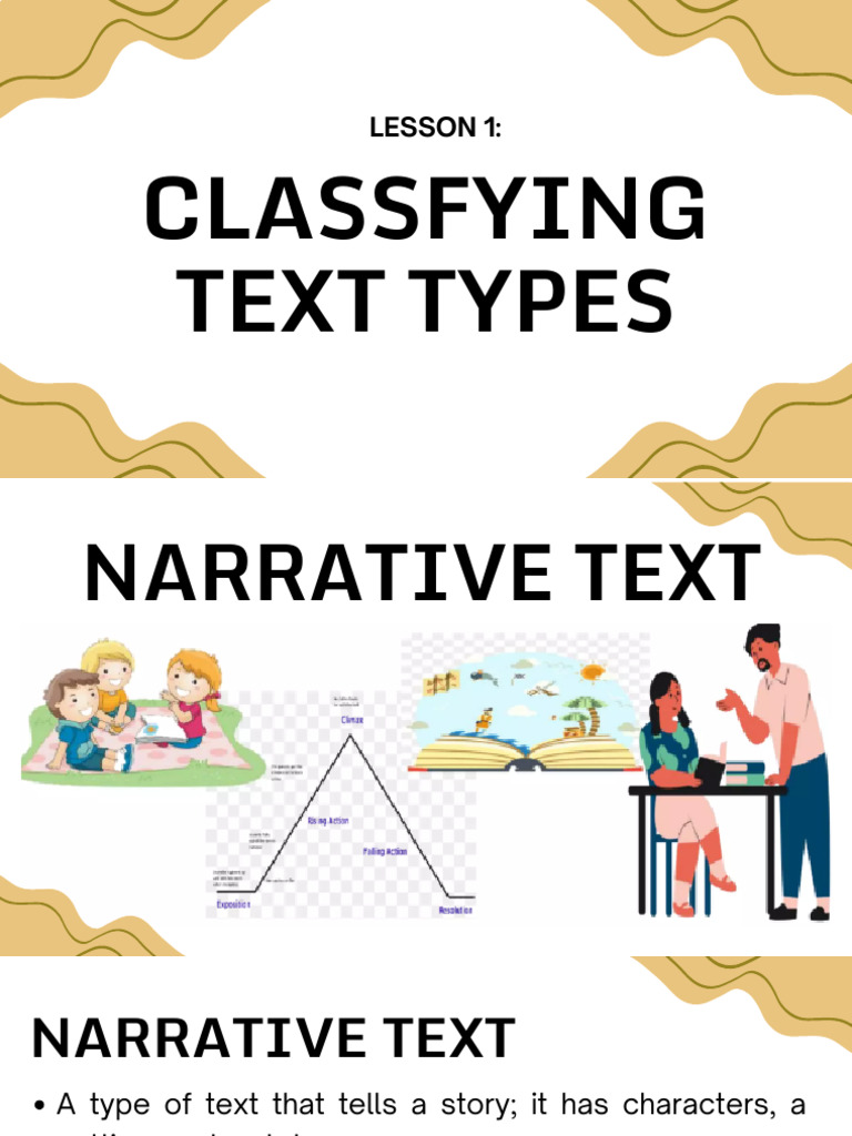 classifying text types | PDF