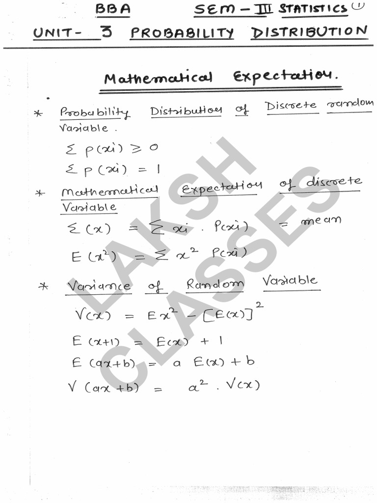 Probability Distribution | PDF