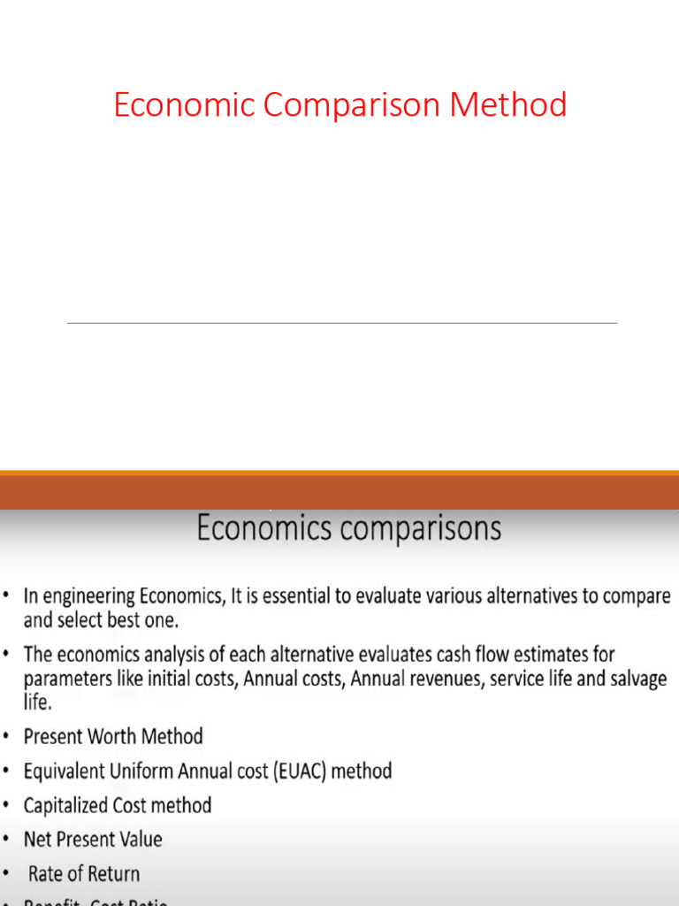 Economic Methods Analysis | PDF