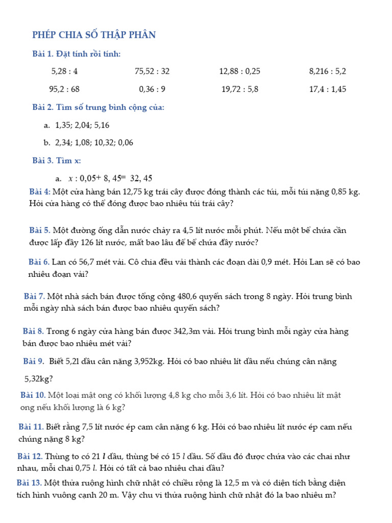 BT Cuoi Tuan 13 | PDF