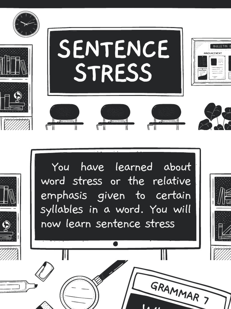 Sentence Stress | PDF