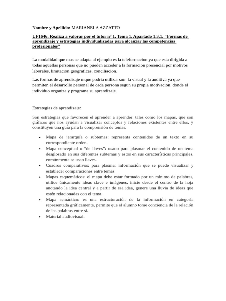 Modulo 2 Tema 1 | PDF