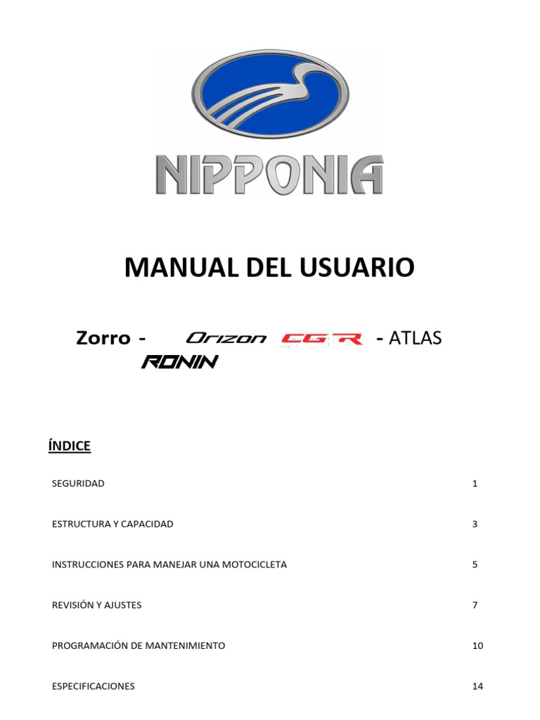 General motorcycle manual | PDF | Motocicleta | Lubricante