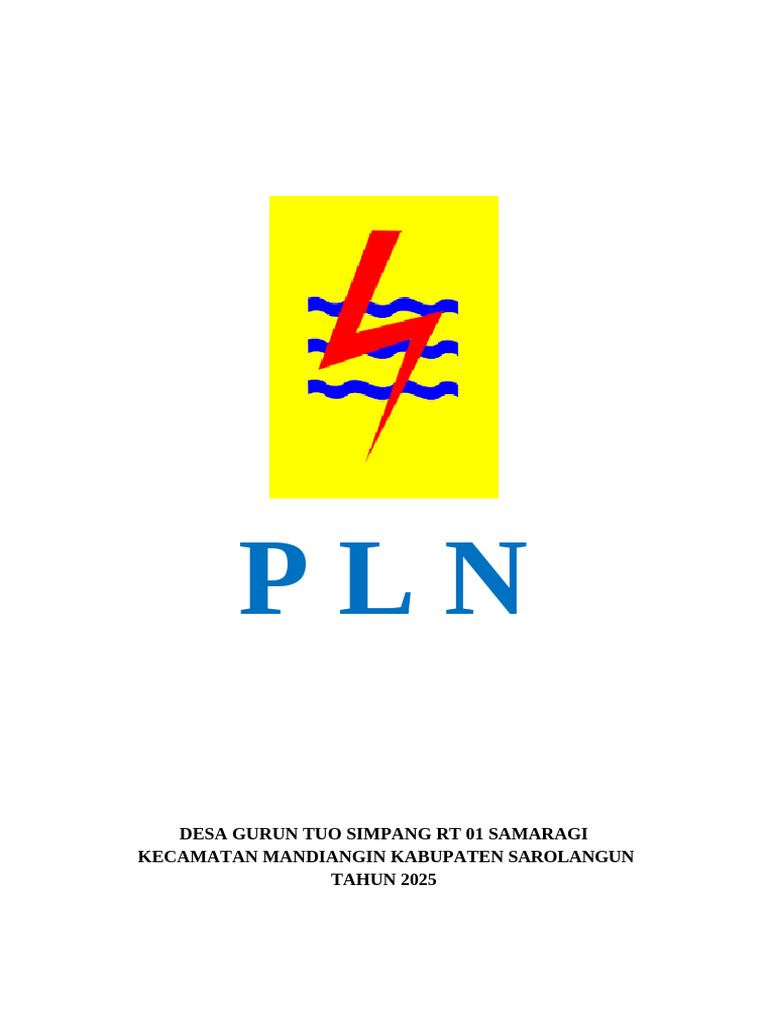 Permohonan Gardu PLN | PDF