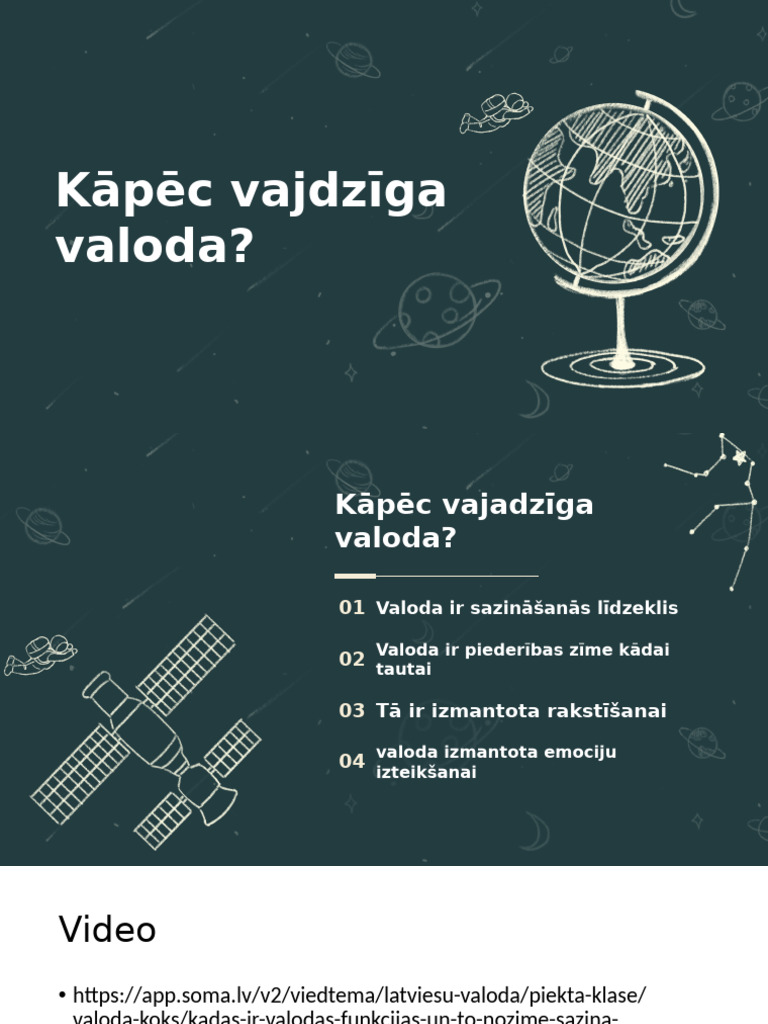 Kāpēc Vajdzīga Valoda | PDF