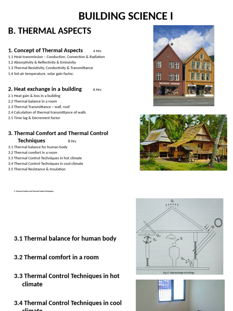 3.thermal Comfort & Control Techniques | PDF | Heat Transfer | Thermal ...